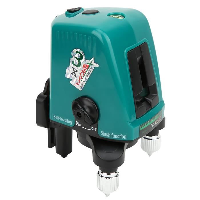 Qiilu Compteur laser FC-435AG haute précision faisceau vert alignement ...