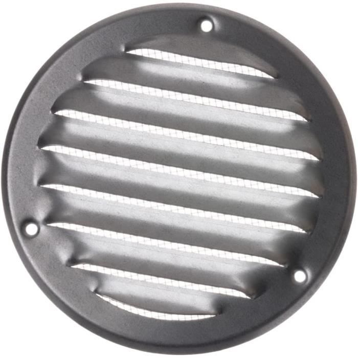 Ø 100Mm Grille De Ventilation Avec Moustiquaire - Grilles D'Aération En ...