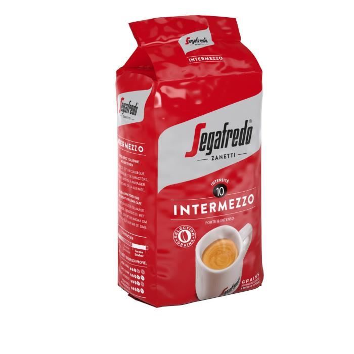 LOT DE 2 - SEGAFREDO - Intermezzo - Café en grains - paquet de 1 kg ...