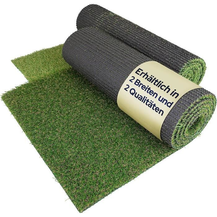 Gazon synthétique CAMELLIA avec ainage - 2,00m x 0,50m, Épais. d´env. 16 mm, Gazon Artificiel ...