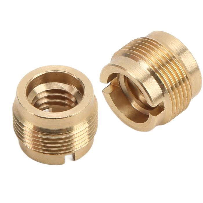 TMISHION Mic Stand Thread Adapter, Clear Thread Microphone Screw ...