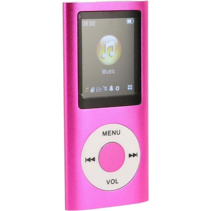 Lecteurs Mp3 Avec Bluetooth Lecteur Mp3 Rose Alliage D'Aluminium 1.8In ...