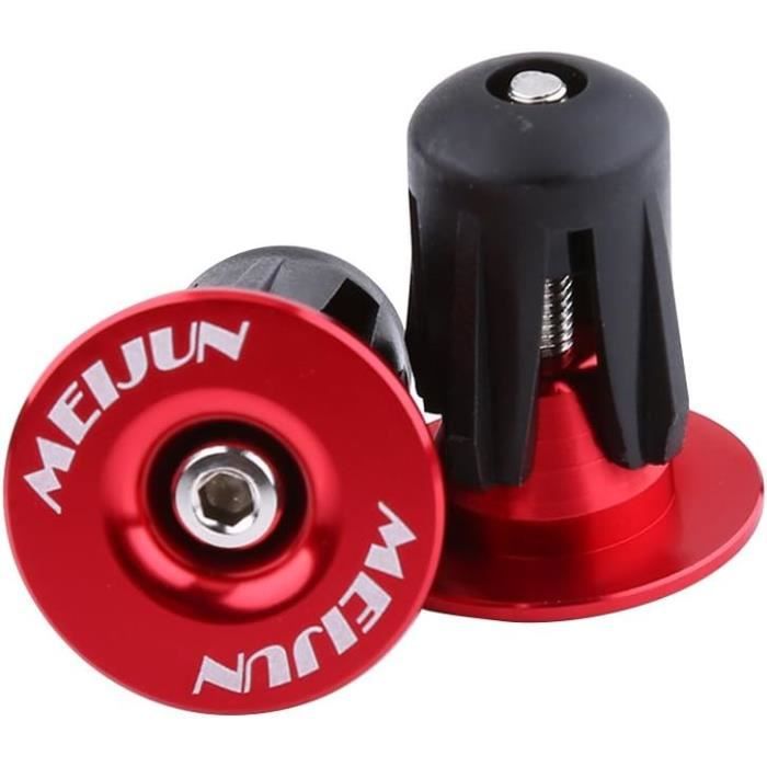 Bouchon Guidon Vélo Embouts De Guidon De Vélo, 2Pcs Universel En ...