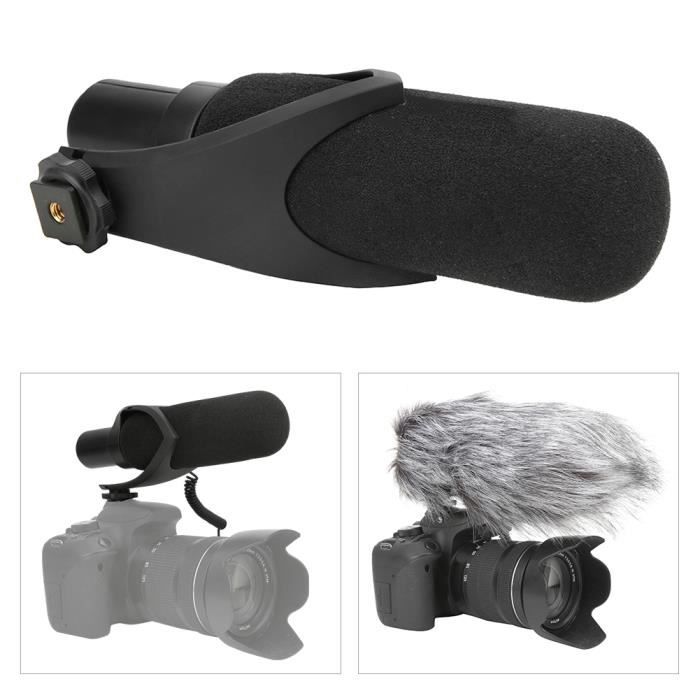 VBESTLIFE microphone pour appareil photo reflex Microphone à ...