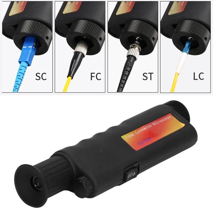 FHE-microscope à fibre optique portatif Microscope D'inspection à Fibre ...