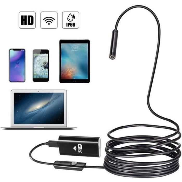 GK15944-Caméra Endoscope USB 20 MP Borescope 2 en 1 HD Étanche 6Led Light 5M dw2601 - Cdiscount ...