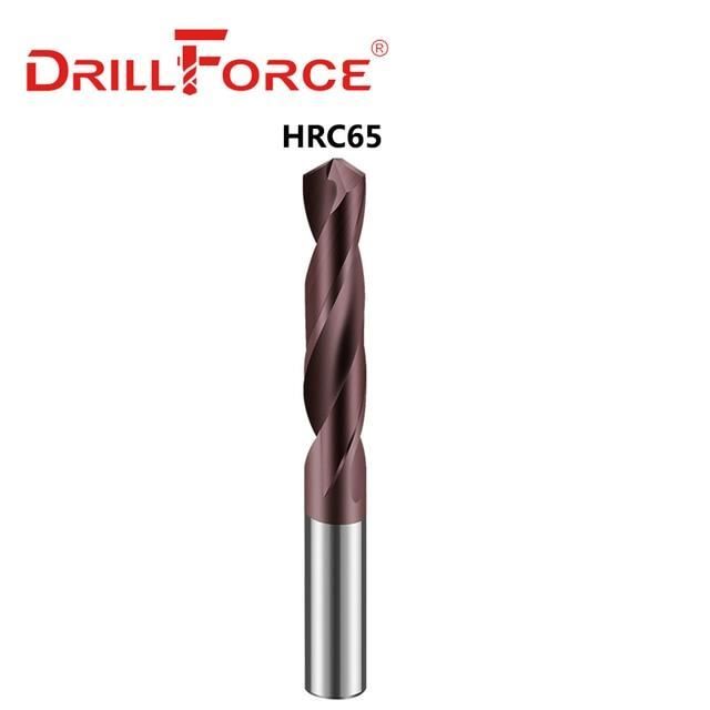 ENCLUME,HRC65-4.3mm--jeu de forets en carbure massif, 1 pièce de 1 à 16mm HRC45 HRC55 HRC65 ...