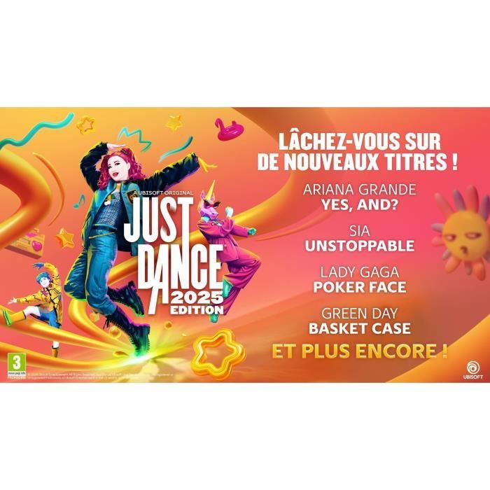 Just Dance 2025 - Jeu Nintendo Switch - Code In A Box - Cdiscount Jeux ...