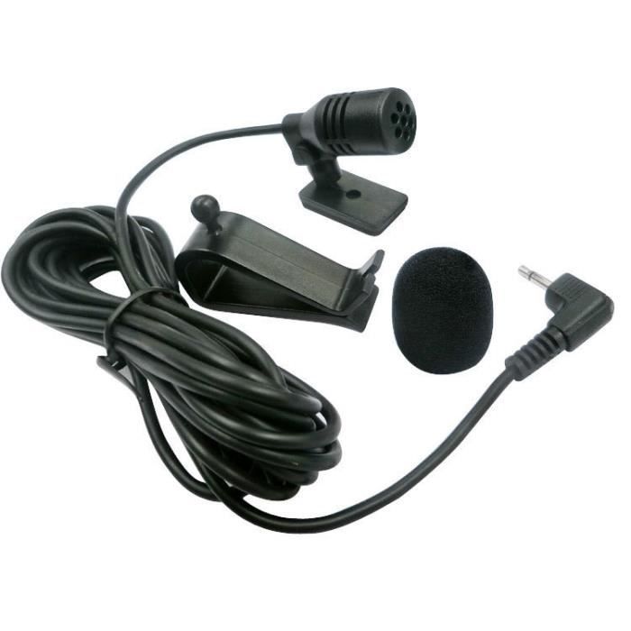 Le noir MINI professionnels voiture Audio Microphone 3.5mm prise Jack ...