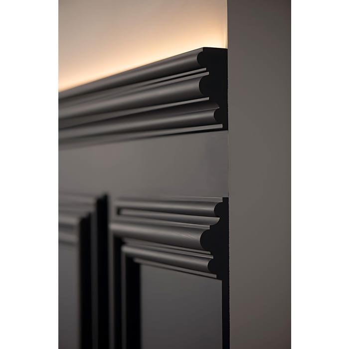 Corniche Orac Decor LUXXUS C324 AUTOIRE Moulure décorative Moulure décorative Éclairage indirect ...