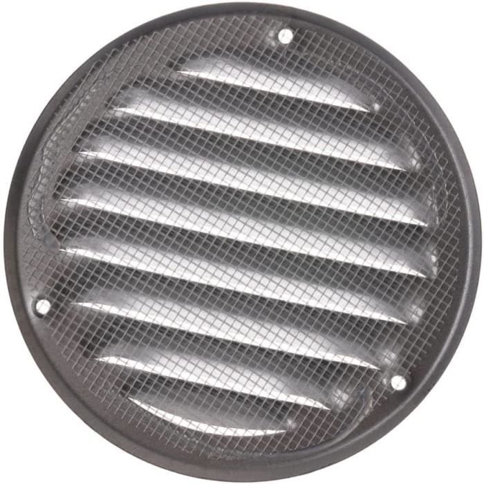 Ø 100Mm Grille De Ventilation Avec Moustiquaire - Grilles D'Aération En ...