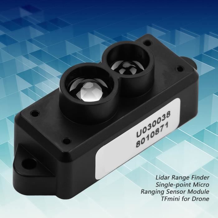 Capteur de portée Lidar 0.3-12m Single-point Lidar Range Finder Micro ...