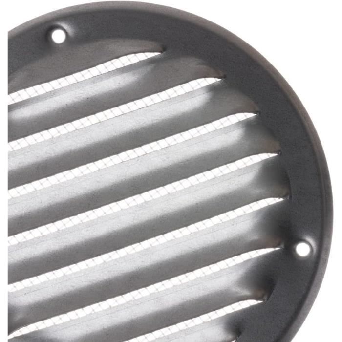 Ø 100Mm Grille De Ventilation Avec Moustiquaire - Grilles D'Aération En ...