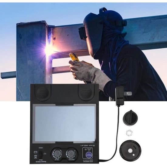 Lentille De Soudure Assombrissante Automatique Solaire, Capteur D'Arc ...