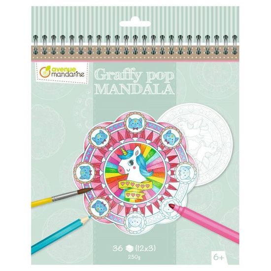 Cahier de Mandala - Magie - Cdiscount Beaux-Arts et Loisirs créatifs
