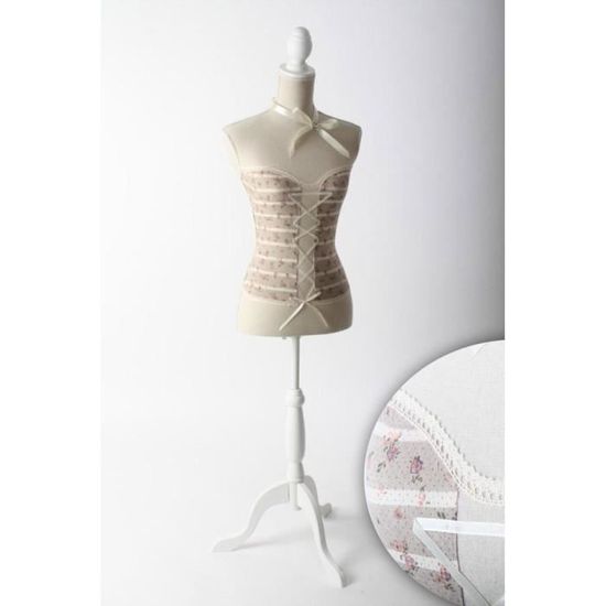 Buste de couture rafi - Coton, bois et tissu - 45 x 160 cm - Cdiscount ...