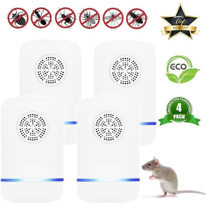 Répulsif Ultrasons, Repulsif Ultrasons Rats, Anti Moustique, Insectes ...