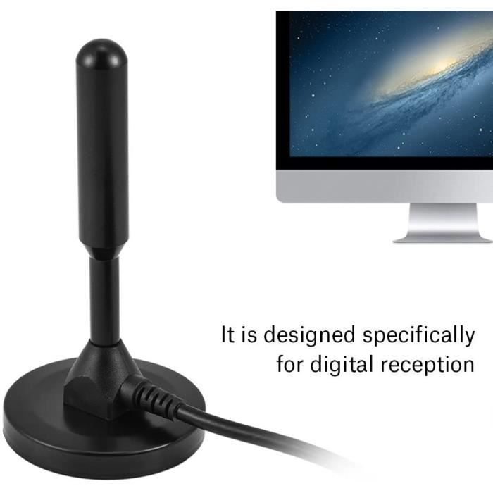 Mini Antenne Intérieure TV,Antenne Portable Intérieure-Extérieure ...