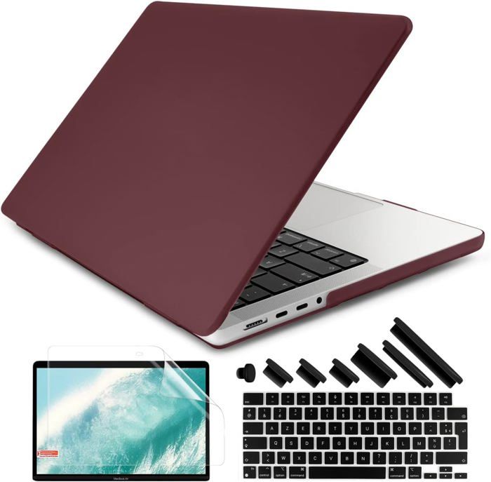 Coque Pour Macbook Pro 14'' 2021 2023 A2442/A2779 Modèle, Coque Rigide ...