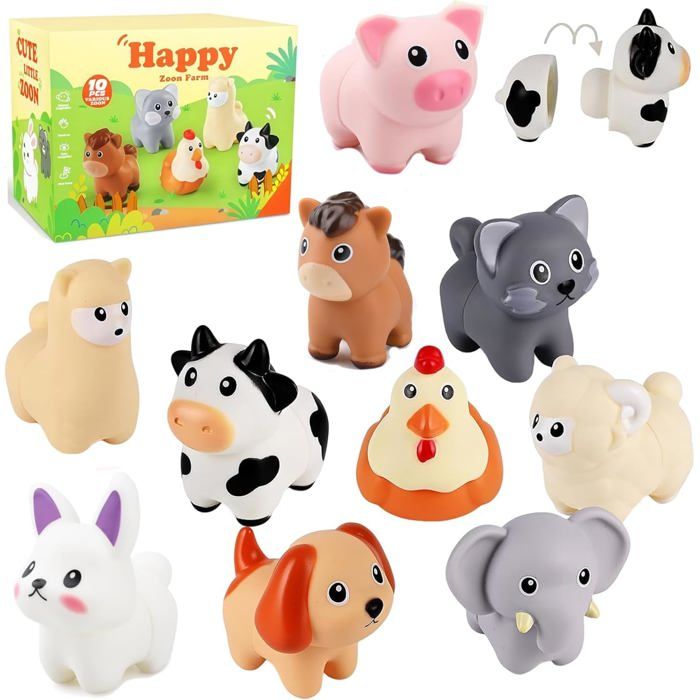 Jouet éducatif Montessori - SVATV - Tri des couleurs - Empilage - Jeu ...