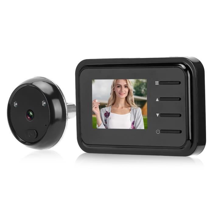 Sonnette Vidéo - ASHATA - Visionneuse Infrarouge - Vision Nocturne ...