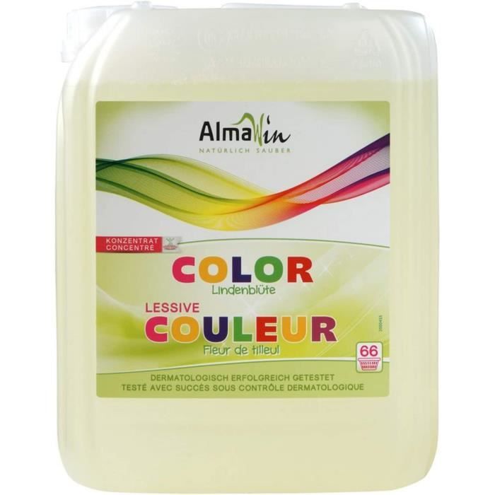 Lessive Couleur Tilleul L- Bidon De 5[H757] - Cdiscount Electroménager