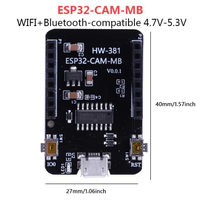 Esp32 Cam Mb Nodemcu Esp32 Bluetooth Wifi Esp32 30 Broches Esp32