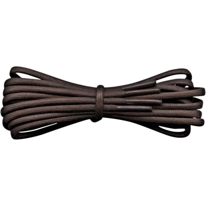 Lacets Cirés Ronds 3mm Lacets pour Bottes Chaussures de Mode Élégantes ...