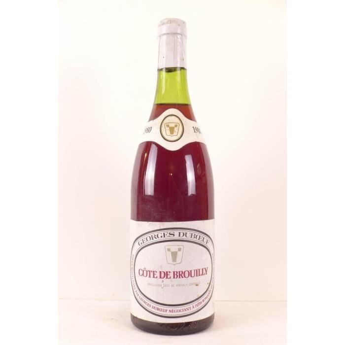 Côte de brouilly georges duboeuf rouge 1980 - beaujolais - La cave ...