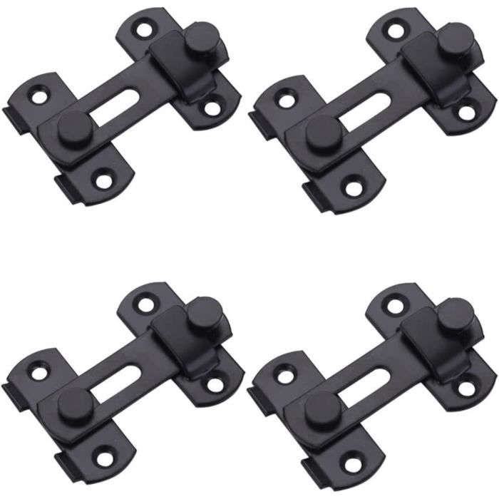 Etopars Loquet Coulissant Porte Rabattable Acier Inoxydable Serrure ...