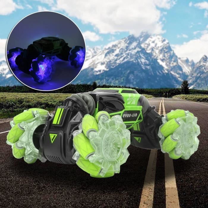 Voiture de cascade télécommandée électrique 4 roues HURRISE UD2196A (vert) - Cdiscount Jeux - Jouets