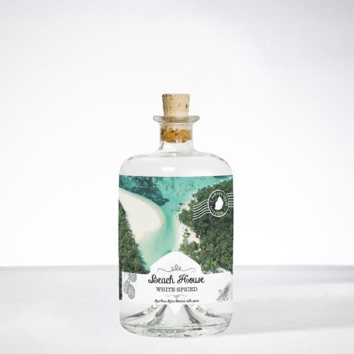 Rhum - Beach House - BEACH HOUSE - White Spiced - Rhum blanc épicé ...