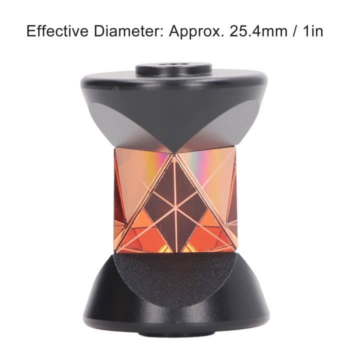 URB Mini prisme à 360 degrés Réflecteur universel de film rouge de mini ...