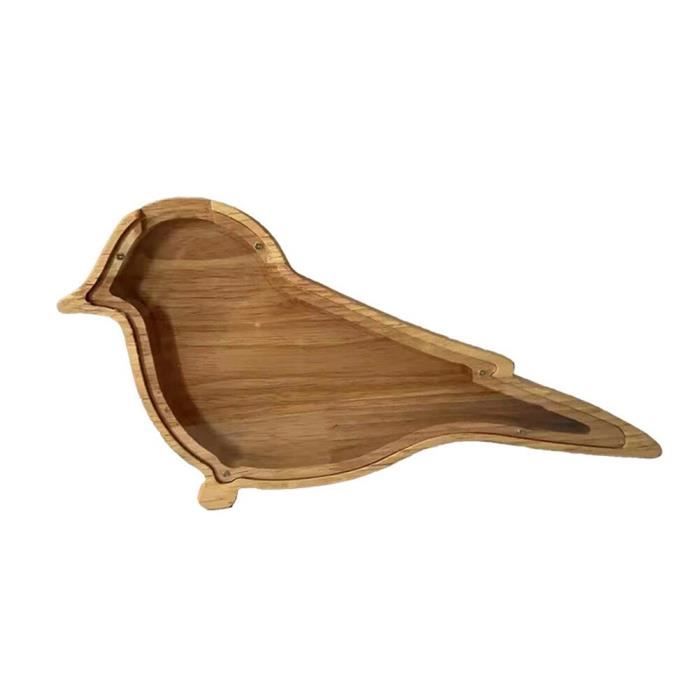 Piece - Monnaie Wooden Money Box Cat Dog Snails Shark Animal Money ...