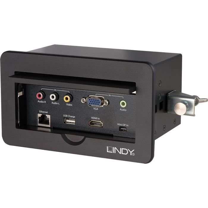 LINDY Switch de présentation multi AV vers HDMI - 4 ports - Encastrable - Cdiscount Informatique