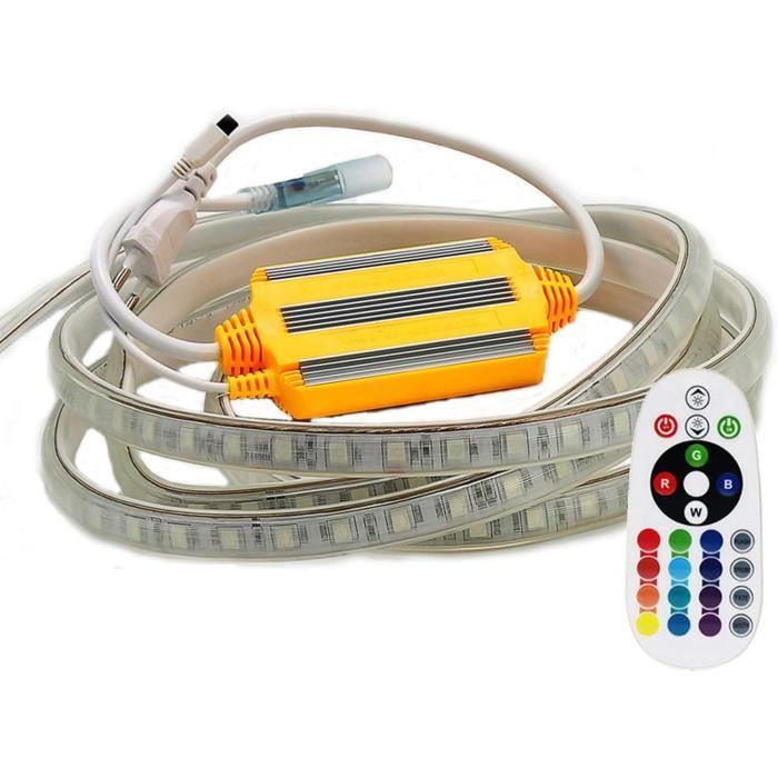 25M Ruban De Led, Rgb - 16 Couleurs Au Choix, Bande Lumineuse Dimmable ...