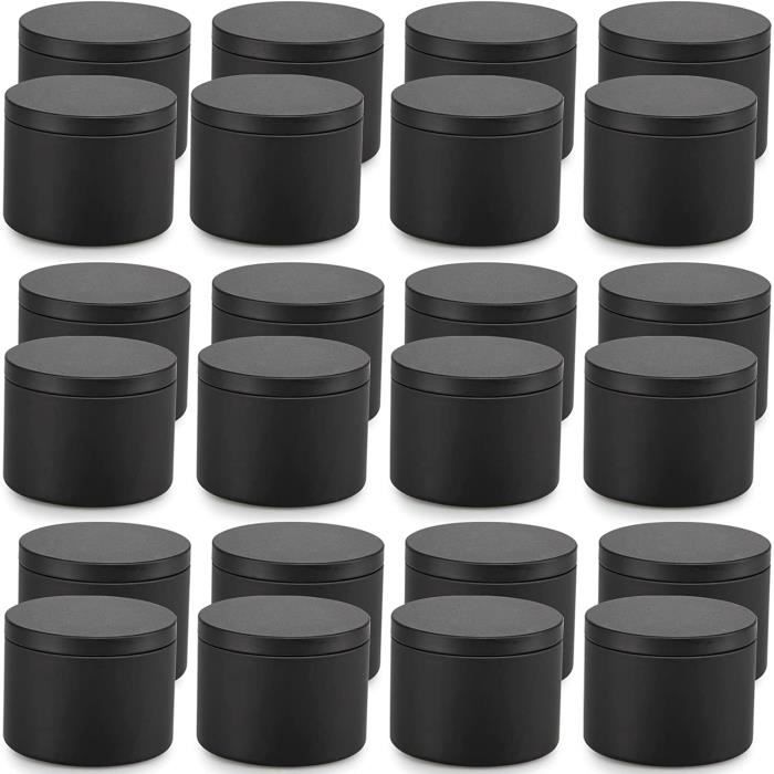 Pot Bougie Vide 24 Pots pour La Fabrication de Bougies, Mini Pots de ...