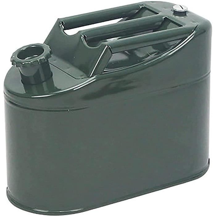 Jerrican Essence Moto Portable Jerry Can Gas Terrain de Carburant ...