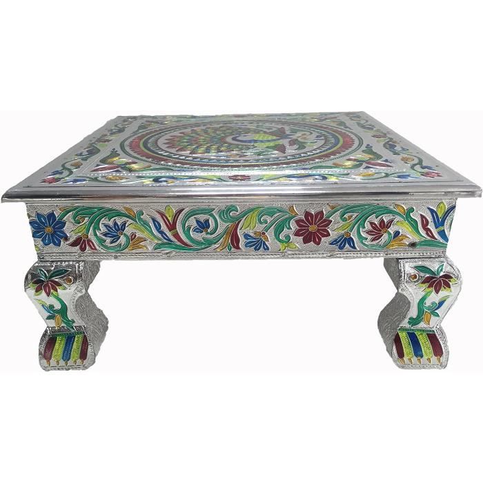 ERadius Minakari Table basse en alm 30,5 x 30,5 cm294 - Cdiscount Maison