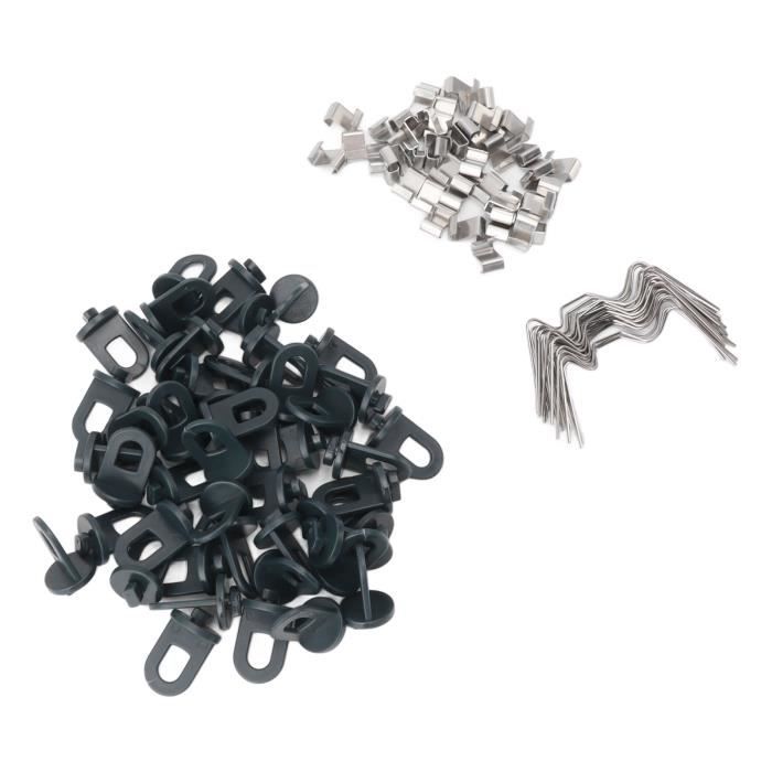 VINGVO Clips de vitrage pour serre Kit de réparation de fenêtre de ...