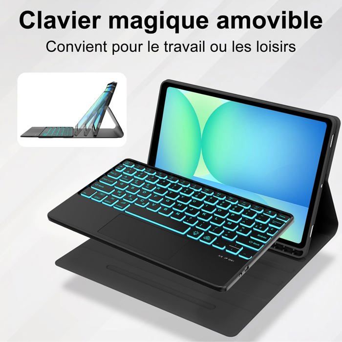 Coque clavier pour tablette Samsung Galaxy - SUTEO - Samsung Galaxy Tab ...