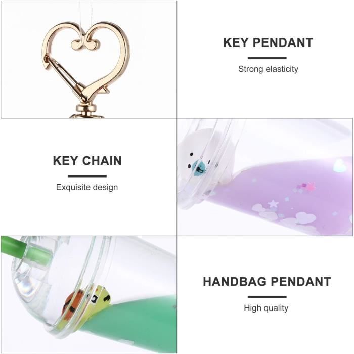 Lot De 2 Mini Porte Cl s Bubble Tea Belle Bouteille De Lait Lot De 2 Mini Porte Cl s Bubble Tea Belle Bouteille De Lait