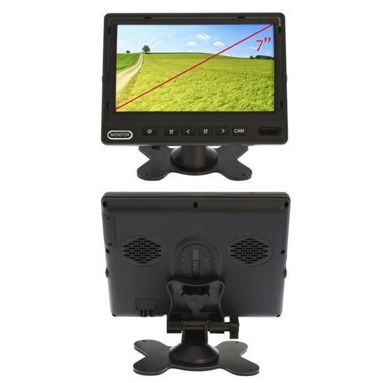 Kit caméra de parking Yatek composé d'un écran 7" AHD 1080P + caméra de ...