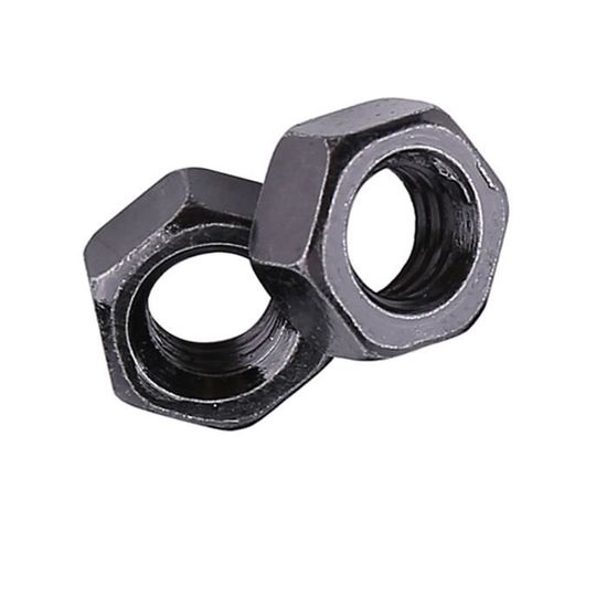 RHO-écrou hexagonal (M3)écrous En Zinc Noirs 100 Pièces M2-M5 En Acier ...