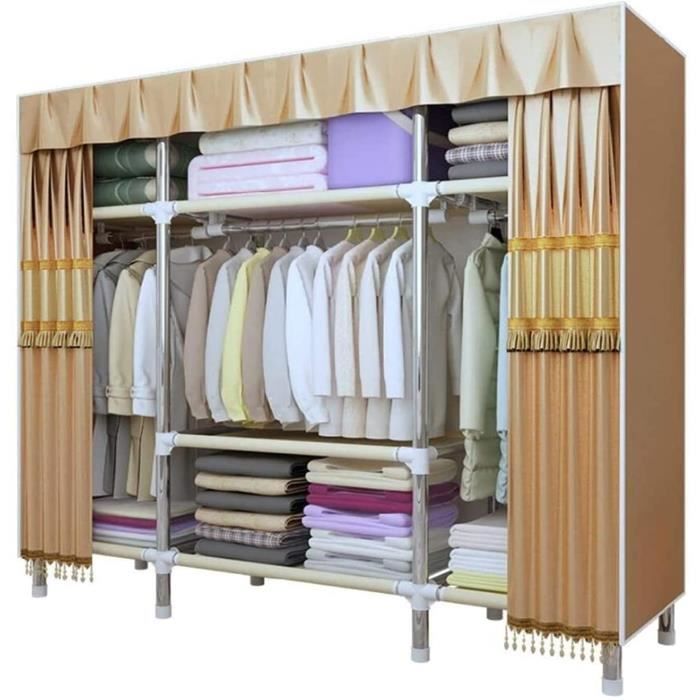 Armoire Placard Portable Armoire de Rangement Placard de Rangement ...