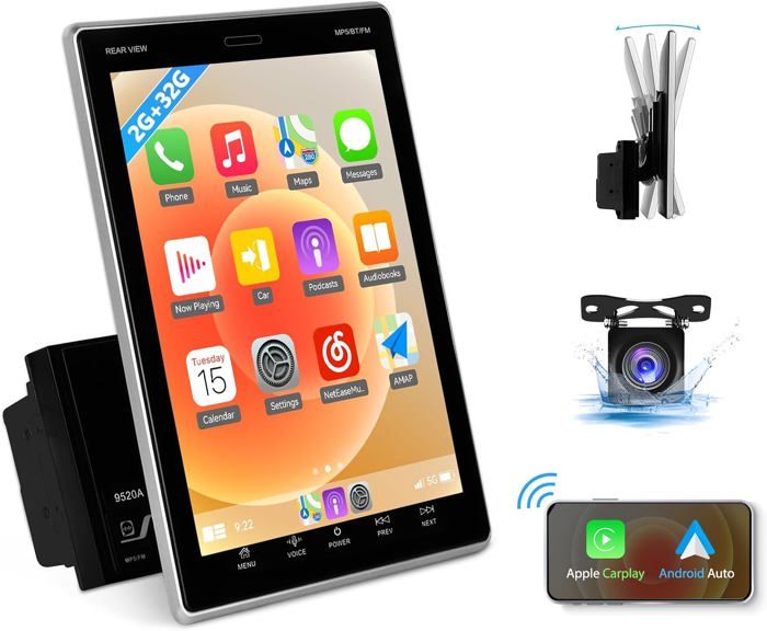 2G+64G Android 13 Autoradio 2 Din Avec Navi Android Autowireless ...