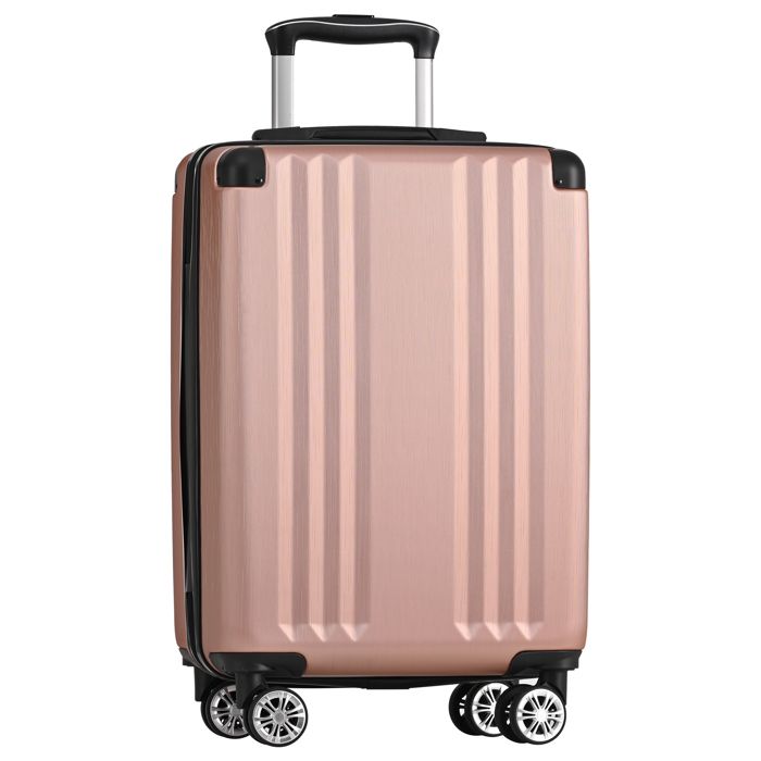 MODFU Valise petite 56,5x37,5x22,5 cm, valise cabine avec 4 roulettes ...