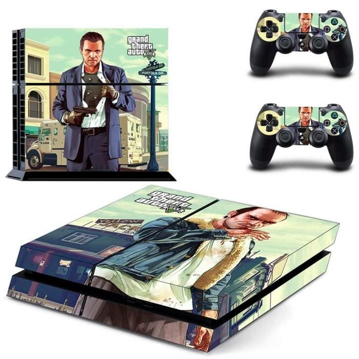 GYTM3070 - Grand Theft Auto GTA 5 PS4 Sticker, Play Station 4 Skin, PS ...