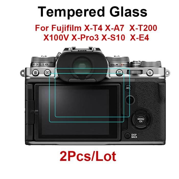 X-E4-2PCS En Verre Trempé Protecteur D'écran Pour Fujifilm X T4 X A7 XA7 X A7 XT4 X T200 XT200 ...