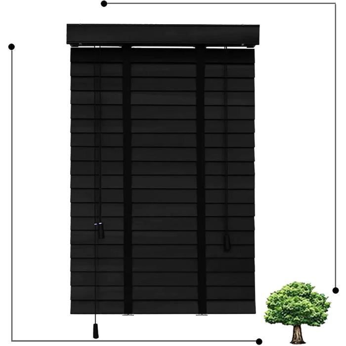 Stores Vénitiens Intérieurs,Stores En Bois Naturel,Volets Horizontaux À ...